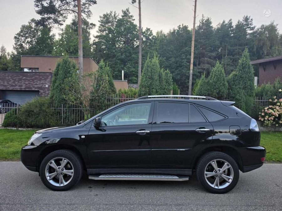 Melns Lexus RX 400h 2008 Viļņa, ar dzinēja tilpumu 3.32 L un nobraukumu 227 tūkst. km par 5800 €, foto 3 vietnē AUTOMOTO.COM.LV
