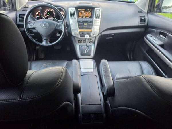 Black Lexus RX 400h 2008 in Vilnius, with an engine capacity of 3.32 L and mileage of 227 thousand km for 5800 €, photo 10 on AUTOMOTO.COM.LV