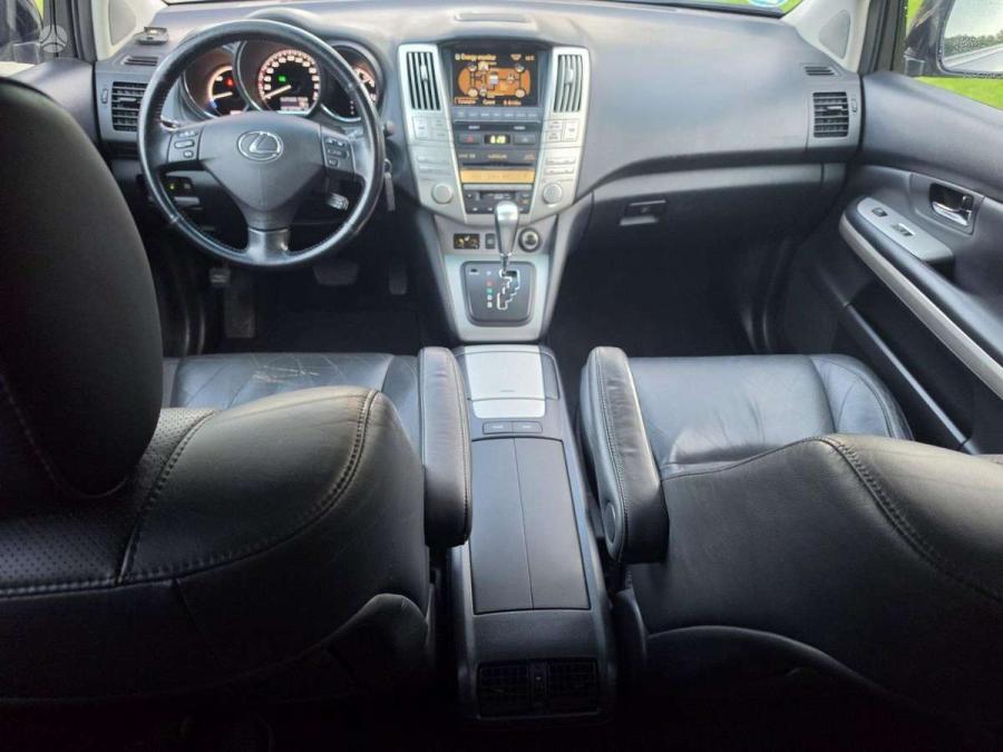 Melns Lexus RX 400h 2008 Viļņa, ar dzinēja tilpumu 3.32 L un nobraukumu 227 tūkst. km par 5800 €, foto 10 vietnē AUTOMOTO.COM.LV