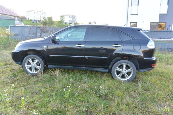 Black Lexus RX 400h 2008 in Vilnius, with an engine capacity of 3.30 L and mileage of 268 thousand km for 6400 €, photo 6 on AUTOMOTO.COM.LV