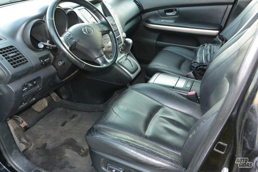 Melns Lexus RX 400h 2008 Viļņa, ar dzinēja tilpumu 3.30 L un nobraukumu 268 tūkst. km par 6400 €, foto 9 vietnē AUTOMOTO.COM.LV