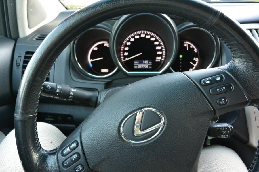 Melns Lexus RX 400h 2008 Viļņa, ar dzinēja tilpumu 3.30 L un nobraukumu 268 tūkst. km par 6400 €, foto 14 vietnē AUTOMOTO.COM.LV