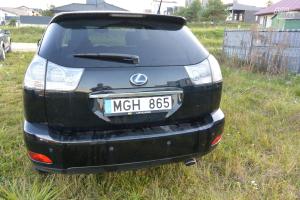 Melns Lexus RX 400h 2008 Viļņa, ar dzinēja tilpumu 3.30 L un nobraukumu 268 tūkst. km par 6400 €, foto 16 vietnē AUTOMOTO.COM.LV