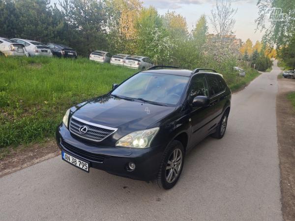 Melns Lexus RX 400h 2009 Viļņa, ar dzinēja tilpumu 3.30 L un nobraukumu 405 tūkst. km par 5300 €, foto 1 vietnē AUTOMOTO.COM.LV