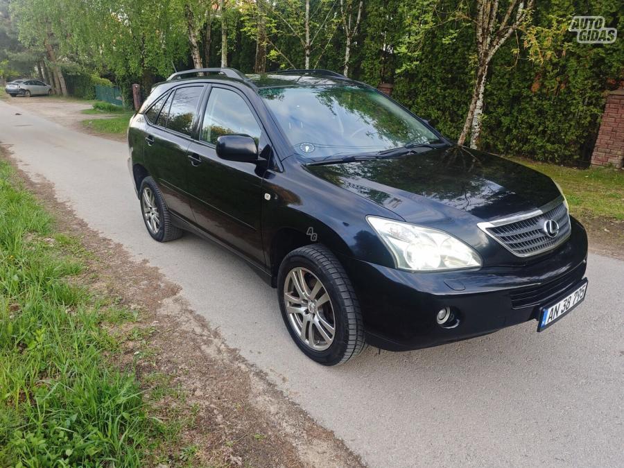 Melns Lexus RX 400h 2009 Viļņa, ar dzinēja tilpumu 3.30 L un nobraukumu 405 tūkst. km par 4900 €, foto 3 vietnē AUTOMOTO.COM.LV