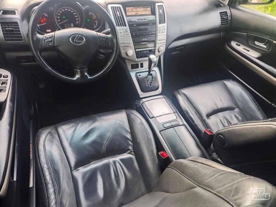 Melns Lexus RX 400h 2009 Viļņa, ar dzinēja tilpumu 3.30 L un nobraukumu 405 tūkst. km par 4900 €, foto 9 vietnē AUTOMOTO.COM.LV