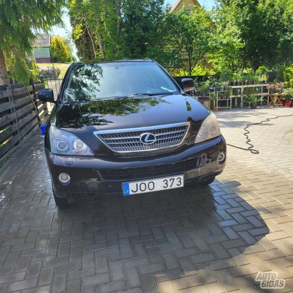 Melns Lexus RX 400h 2009 Trakai, ar dzinēja tilpumu 3.30 L un nobraukumu 343 tūkst. km par 7200 €, foto 3 vietnē AUTOMOTO.COM.LV