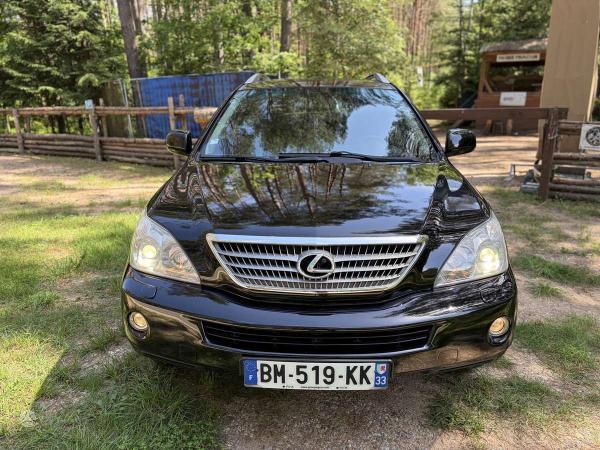 Black Lexus RX 400h 2009 in Vilnius, with an engine capacity of 3.30 L and mileage of 226 thousand km for 7800 €, photo 2 on AUTOMOTO.COM.LV