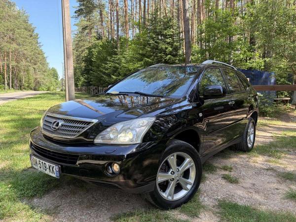 Melns Lexus RX 400h 2009 Viļņa, ar dzinēja tilpumu 3.30 L un nobraukumu 226 tūkst. km par 7800 €, foto 3 vietnē AUTOMOTO.COM.LV