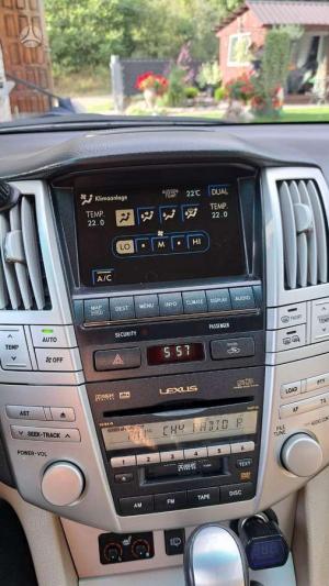 Melns Lexus RX 400h 2009 Viļņa, ar dzinēja tilpumu 3.30 L un nobraukumu 360 tūkst. km par 6500 €, foto 12 vietnē AUTOMOTO.COM.LV