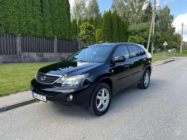 Melns Lexus RX 400h 2009 Viļņa, ar dzinēja tilpumu 3.30 L un nobraukumu 296 tūkst. km par 4950 €, foto 1 vietnē AUTOMOTO.COM.LV