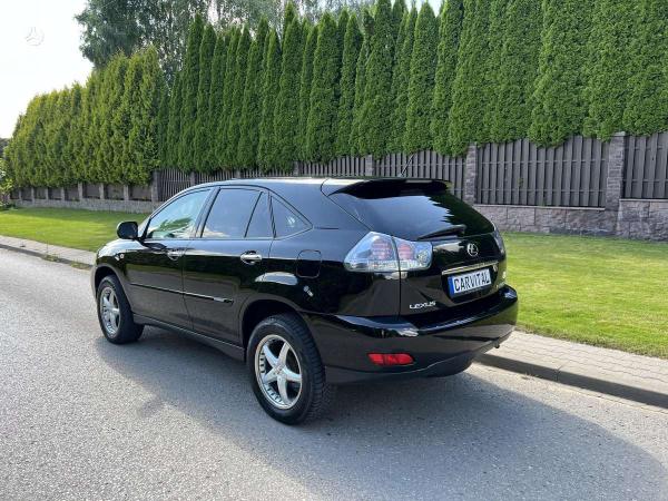 Melns Lexus RX 400h 2009 Viļņa, ar dzinēja tilpumu 3.30 L un nobraukumu 296 tūkst. km par 4950 €, foto 4 vietnē AUTOMOTO.COM.LV