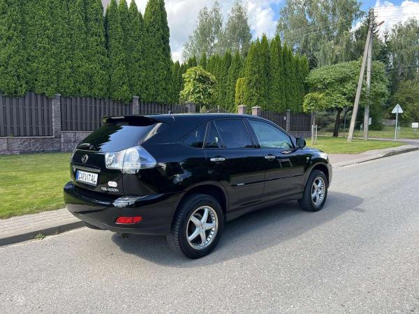 Melns Lexus RX 400h 2009 Viļņa, ar dzinēja tilpumu 3.30 L un nobraukumu 296 tūkst. km par 4950 €, foto 7 vietnē AUTOMOTO.COM.LV