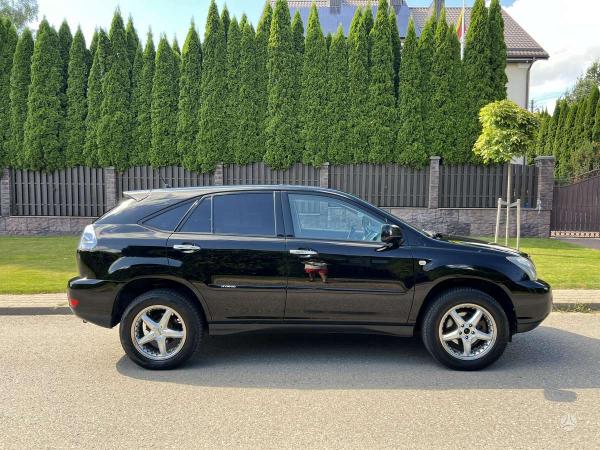Melns Lexus RX 400h 2009 Viļņa, ar dzinēja tilpumu 3.30 L un nobraukumu 296 tūkst. km par 4950 €, foto 8 vietnē AUTOMOTO.COM.LV