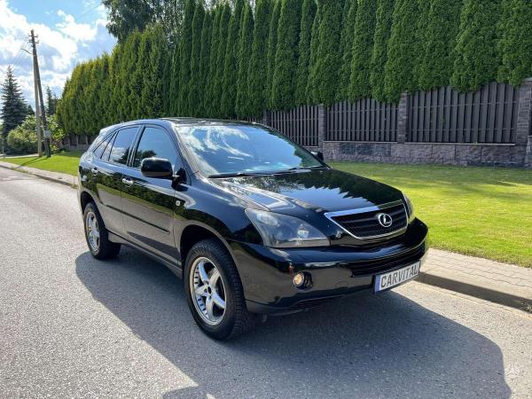 Melns Lexus RX 400h 2009 Viļņa, ar dzinēja tilpumu 3.30 L un nobraukumu 296 tūkst. km par 4950 €, foto 9 vietnē AUTOMOTO.COM.LV