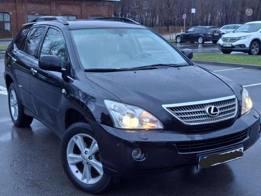 Melns Lexus RX 400h 2010 Šilutė, ar dzinēja tilpumu 3.30 L un nobraukumu 259 tūkst. km par 5000 €, foto 4 vietnē AUTOMOTO.COM.LV
