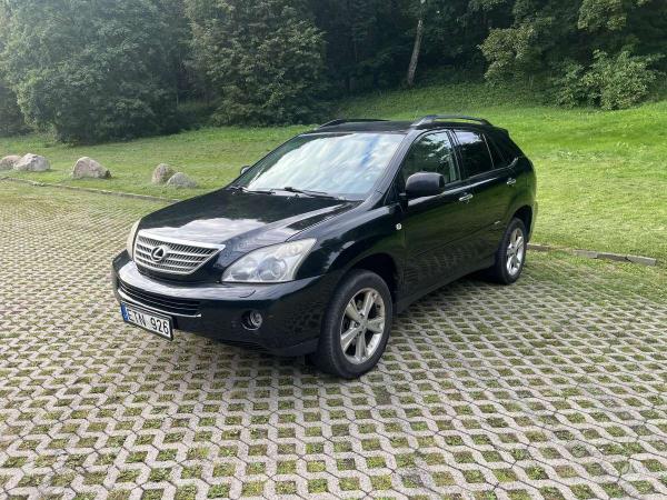 Black Lexus RX 400h 2010 in Vilnius, with an engine capacity of 3.31 L and mileage of 324 thousand km for 4500 €, photo 1 on AUTOMOTO.COM.LV