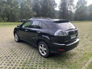 Black Lexus RX 400h 2010 in Vilnius, with an engine capacity of 3.31 L and mileage of 324 thousand km for 4500 €, photo 4 on AUTOMOTO.COM.LV