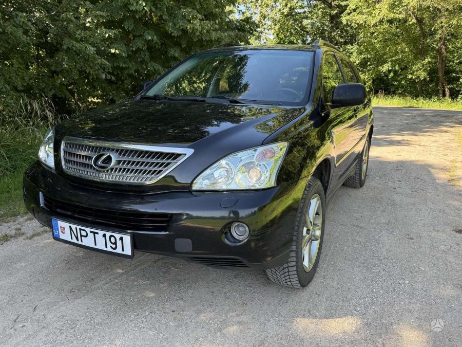 Black Lexus RX 400h 2006 in Kaunas, with an engine capacity of 3.30 L and mileage of 501 thousand km for 5500 €, photo 4 on AUTOMOTO.COM.LV