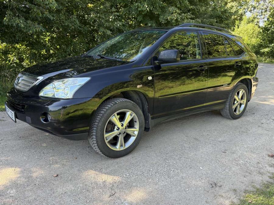 Black Lexus RX 400h 2006 in Kaunas, with an engine capacity of 3.30 L and mileage of 501 thousand km for 5500 €, photo 5 on AUTOMOTO.COM.LV