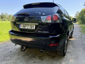 Black Lexus RX 400h 2006 in Kaunas, with an engine capacity of 3.30 L and mileage of 501 thousand km for 5500 €, photo 6 on AUTOMOTO.COM.LV