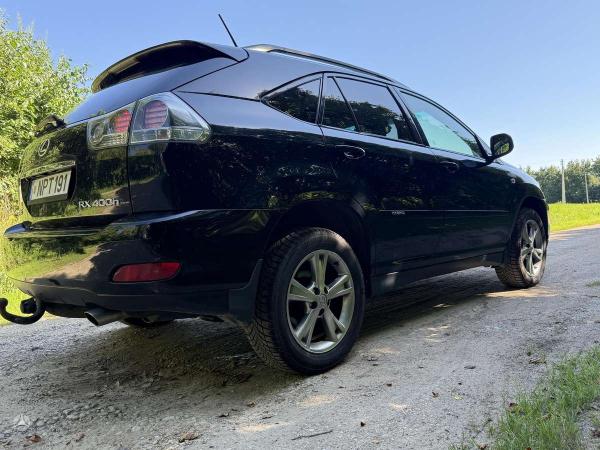 Melns Lexus RX 400h 2006 Kauņa, ar dzinēja tilpumu 3.30 L un nobraukumu 501 tūkst. km par 5500 €, foto 6 vietnē AUTOMOTO.COM.LV