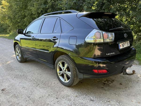 Melns Lexus RX 400h 2006 Kauņa, ar dzinēja tilpumu 3.30 L un nobraukumu 501 tūkst. km par 5500 €, foto 7 vietnē AUTOMOTO.COM.LV