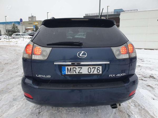 Zils Lexus RX 400h 2005 Kauņa, ar dzinēja tilpumu 3.30 L un nobraukumu 288 tūkst. km par 4450 €, foto 5 vietnē AUTOMOTO.COM.LV