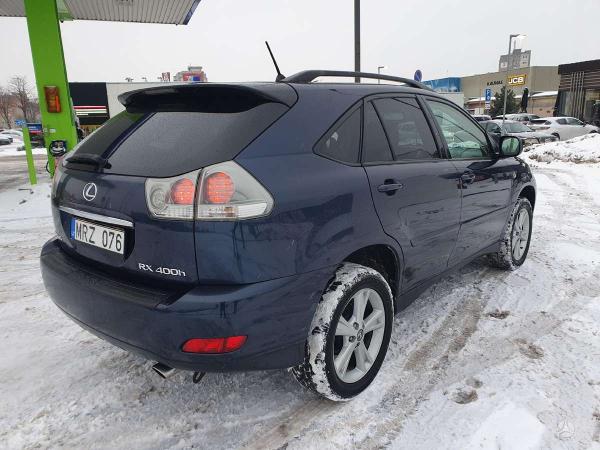 Zils Lexus RX 400h 2005 Kauņa, ar dzinēja tilpumu 3.30 L un nobraukumu 288 tūkst. km par 4450 €, foto 6 vietnē AUTOMOTO.COM.LV