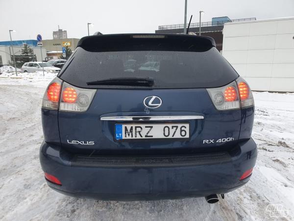 Zils Lexus RX 400h 2005 Kauņa, ar dzinēja tilpumu 3.30 L un nobraukumu 288 tūkst. km par 4450 €, foto 5 vietnē AUTOMOTO.COM.LV
