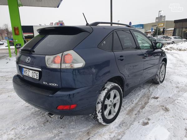 Zils Lexus RX 400h 2005 Kauņa, ar dzinēja tilpumu 3.30 L un nobraukumu 288 tūkst. km par 4450 €, foto 6 vietnē AUTOMOTO.COM.LV