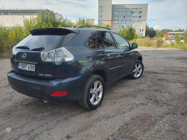 Blue Lexus RX 400h 2005 in Vilnius, with an engine capacity of 3.31 L and mileage of 300 thousand km for 6500 €, photo 5 on AUTOMOTO.COM.LV