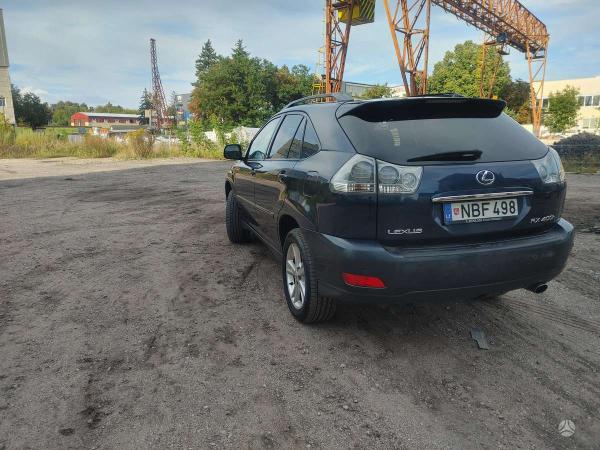 Blue Lexus RX 400h 2005 in Vilnius, with an engine capacity of 3.31 L and mileage of 300 thousand km for 6500 €, photo 7 on AUTOMOTO.COM.LV