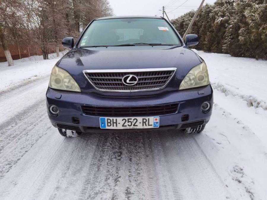 Zils Lexus RX 400h 2006 Kauņa, ar dzinēja tilpumu 3.31 L un nobraukumu 288 tūkst. km par 3800 €, foto 8 vietnē AUTOMOTO.COM.LV