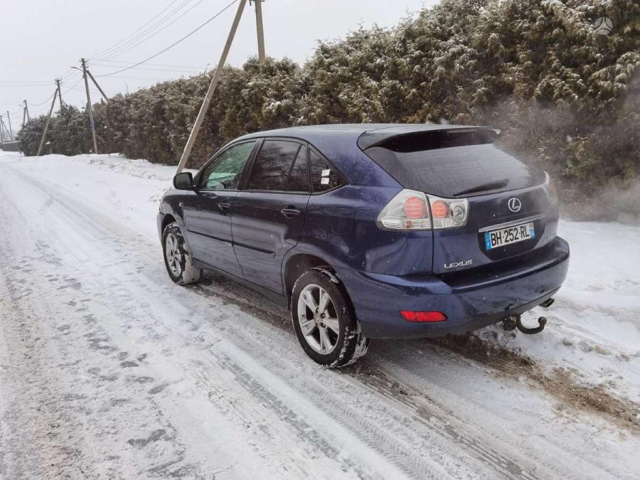 Zils Lexus RX 400h 2006 Kauņa, ar dzinēja tilpumu 3.31 L un nobraukumu 288 tūkst. km par 3800 €, foto 40 vietnē AUTOMOTO.COM.LV