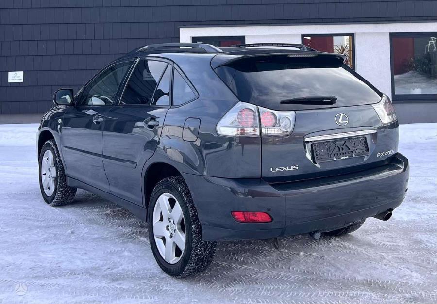 Zils Lexus RX 400h 2006 Kauņa, ar dzinēja tilpumu 3.30 L un nobraukumu 340 tūkst. km par 5699 €, foto 4 vietnē AUTOMOTO.COM.LV