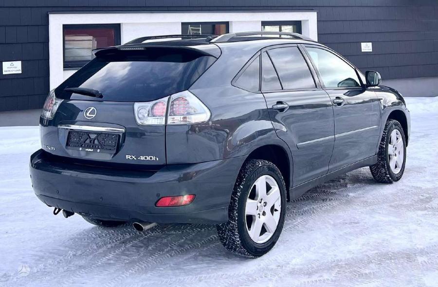Zils Lexus RX 400h 2006 Kauņa, ar dzinēja tilpumu 3.30 L un nobraukumu 340 tūkst. km par 5699 €, foto 5 vietnē AUTOMOTO.COM.LV