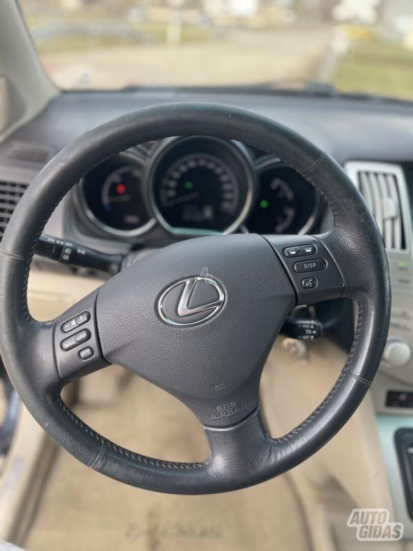 Zils Lexus RX 400h 2006 Šauļi, ar dzinēja tilpumu 3.30 L un nobraukumu 238 tūkst. km par 6500 €, foto 8 vietnē AUTOMOTO.COM.LV