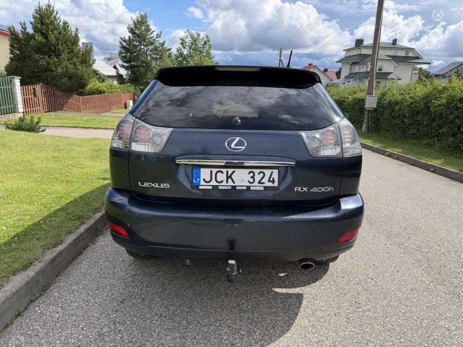Blue Lexus RX 400h 2006 in Vilnius, with an engine capacity of 3.31 L and mileage of 250 thousand km for 3950 €, photo 10 on AUTOMOTO.COM.LV