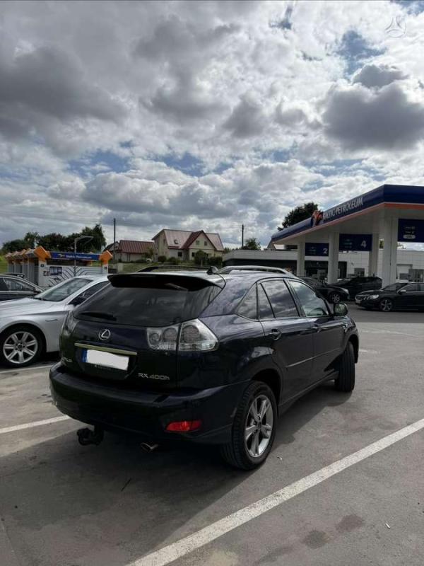Zils Lexus RX 400h 2006 Viļņa, ar dzinēja tilpumu 3.31 L un nobraukumu 360 tūkst. km par 4700 €, foto 6 vietnē AUTOMOTO.COM.LV