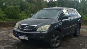 Blue Lexus RX 400h 2006 in Klaipeda, with an engine capacity of 3.31 L and mileage of 400 thousand km for 2299 €, photo 4 on AUTOMOTO.COM.LV