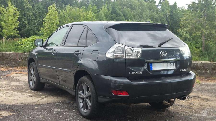 Blue Lexus RX 400h 2006 in Klaipeda, with an engine capacity of 3.31 L and mileage of 400 thousand km for 2299 €, photo 9 on AUTOMOTO.COM.LV