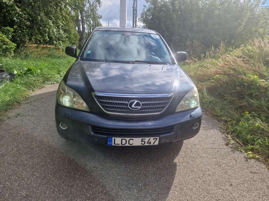 Blue Lexus RX 400h 2006 in Vilnius, with an engine capacity of 3.30 L and mileage of 530 thousand km for 1850 €, photo 4 on AUTOMOTO.COM.LV
