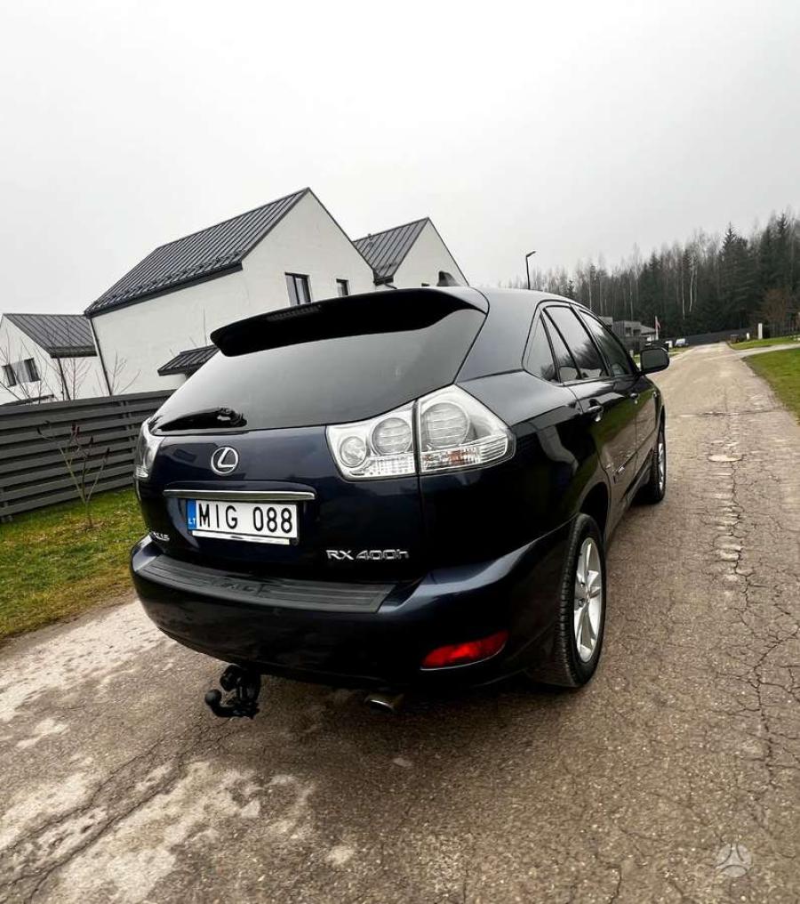 Zils Lexus RX 400h 2007 Viļņa, ar dzinēja tilpumu 3.30 L un nobraukumu 290 tūkst. km par 6750 €, foto 4 vietnē AUTOMOTO.COM.LV
