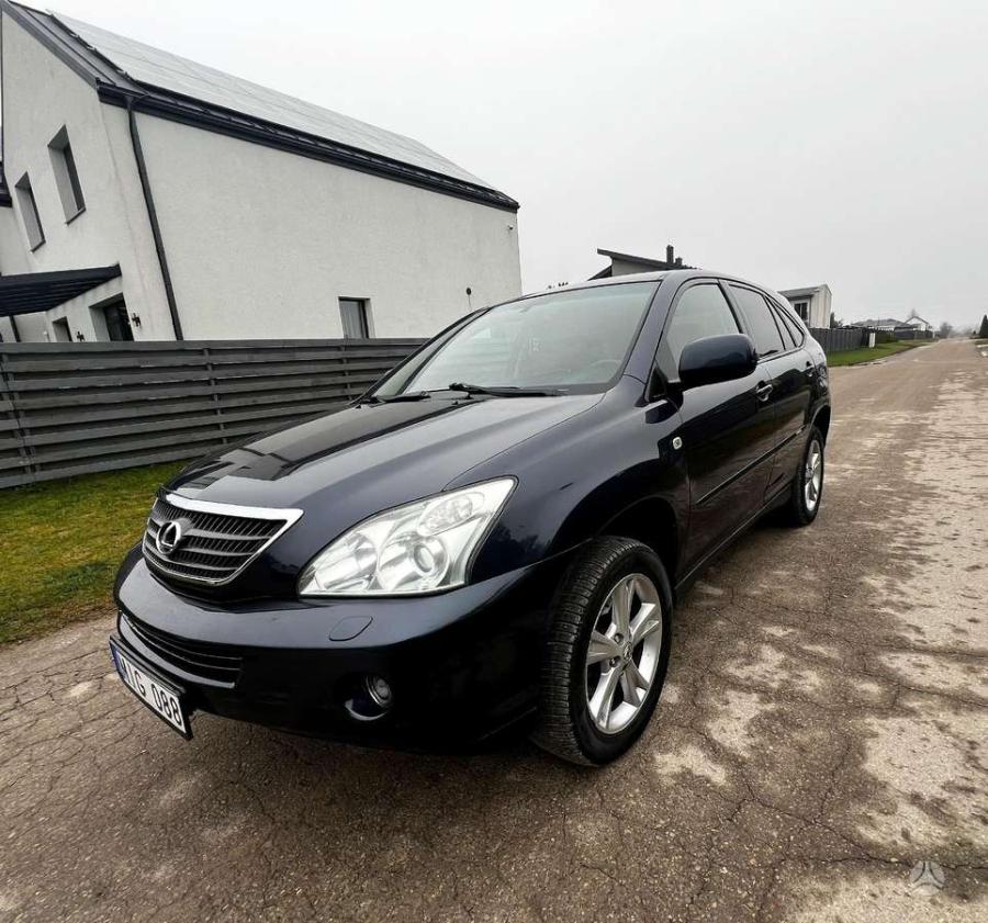Zils Lexus RX 400h 2007 Viļņa, ar dzinēja tilpumu 3.30 L un nobraukumu 290 tūkst. km par 6750 €, foto 5 vietnē AUTOMOTO.COM.LV