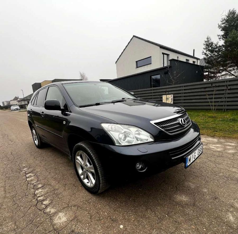 Zils Lexus RX 400h 2007 Viļņa, ar dzinēja tilpumu 3.30 L un nobraukumu 290 tūkst. km par 6750 €, foto 6 vietnē AUTOMOTO.COM.LV