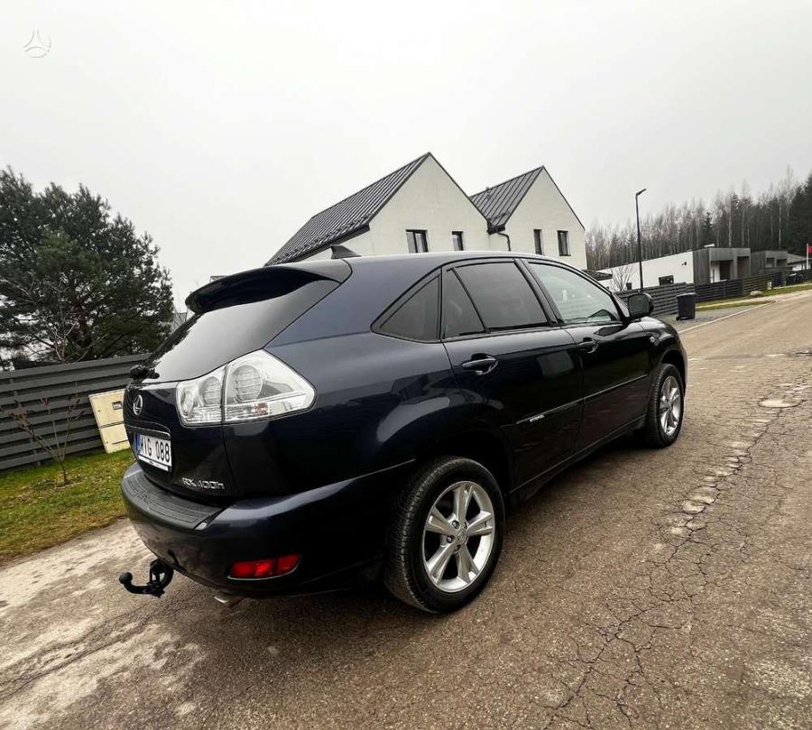 Zils Lexus RX 400h 2007 Viļņa, ar dzinēja tilpumu 3.30 L un nobraukumu 290 tūkst. km par 6750 €, foto 7 vietnē AUTOMOTO.COM.LV