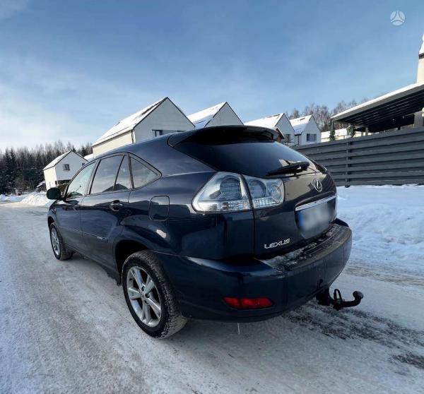Blue Lexus RX 400h 2007 in Vilnius, with an engine capacity of 3.30 L and mileage of 290 thousand km for 6790 €, photo 7 on AUTOMOTO.COM.LV