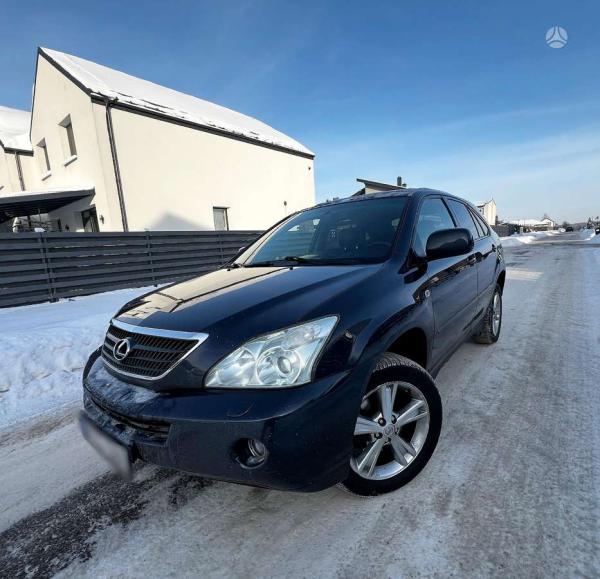 Blue Lexus RX 400h 2007 in Vilnius, with an engine capacity of 3.30 L and mileage of 290 thousand km for 6490 €, photo 1 on AUTOMOTO.COM.LV