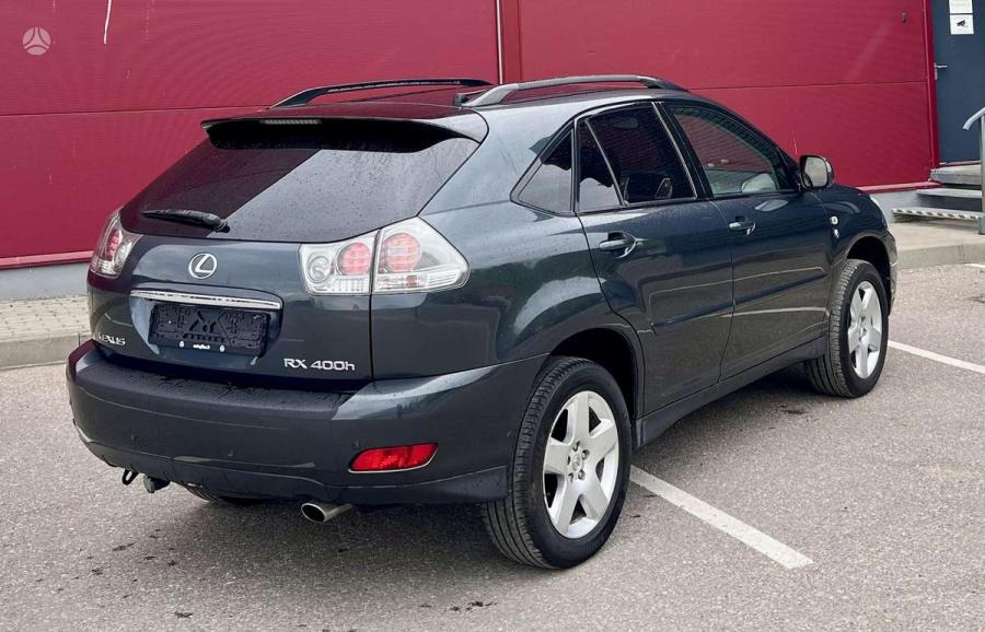 Blue Lexus RX 400h 2007 in Kaunas, with an engine capacity of 3.30 L and mileage of 344 thousand km for 4499 €, photo 4 on AUTOMOTO.COM.LV